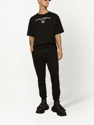 Dolce & Gabbana Logo-embroidered Track Pants