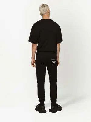 Dolce & Gabbana Logo-embroidered Track Pants