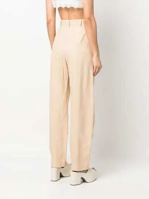 Alberta Ferretti High-waisted Tailored Trousers