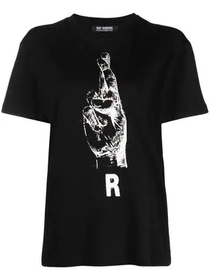 Raf Simons Graphic Tops For Women
