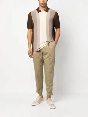 PT TORINO Pleat-detail Chino Trousers