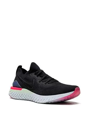 Nike Epic React Flyknit 2 Sneakers - Black