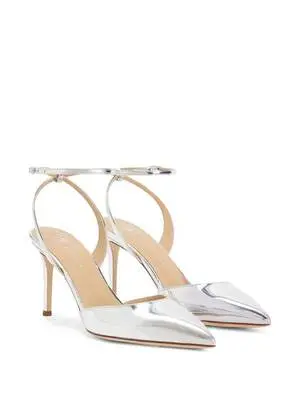GIUSEPPE ZANOTTI Shayoran Pointed-toe Pumps - Silver