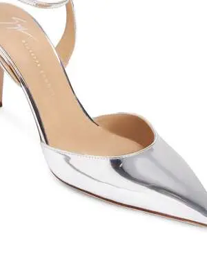 GIUSEPPE ZANOTTI Shayoran Pointed-toe Pumps - Silver