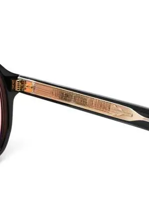 CUTLER & GROSS Double-bridge Pilot-frame Sunglasses