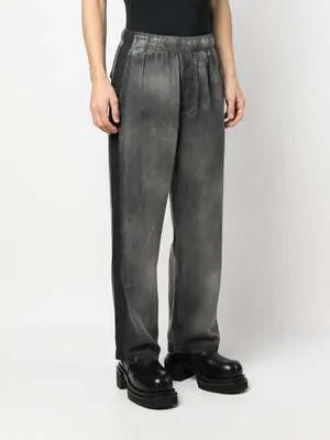 DIESEL® Embroidered-logo Regular Trousers