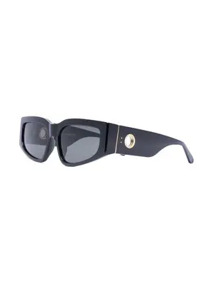 Linda Farrow Rectangle-frame Sunglasses