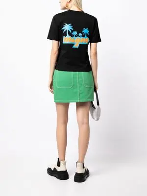 MSGM Logo-print Short-sleeve T-shirt