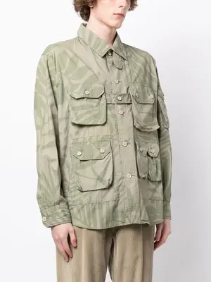 Engineered Garments Explorer Shirt Jacket - Green