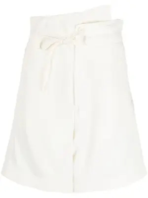 Y3 High-waisted Knee-length Shorts