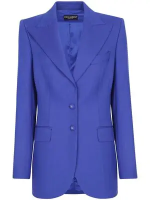 Dolce & Gabbana Single-breasted Wool Blazer