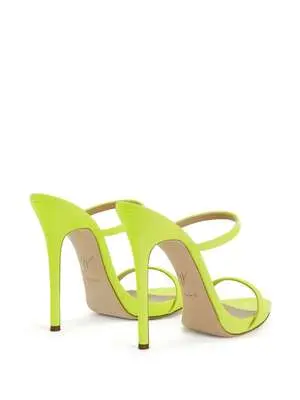 GIUSEPPE ZANOTTI 120mm Darsey Sandals - Yellow