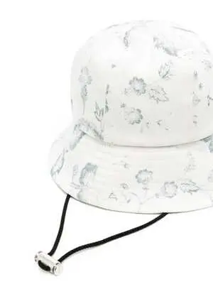 Erdem Floral-print Bucket Hat