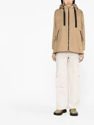 Herno Reversible Zip-up Hooded Jacket - Neutrals