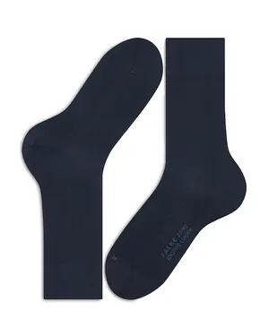 Falke Falke Sensitive London Cotton-Blend Socks Dark Navy