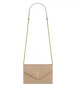 Saint Laurent Cassandre Card Holder Shoulder Bags