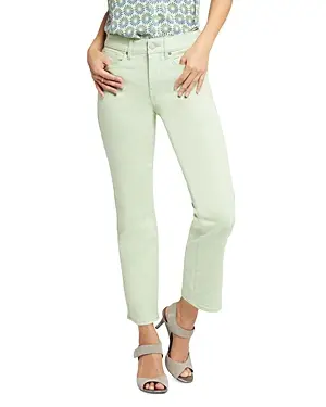 NYDJ Marilyn High Rise Straight Jeans Beginning