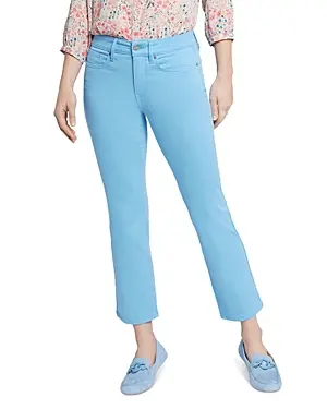 NYDJ Marilyn High Rise Straight Jeans Bluebell