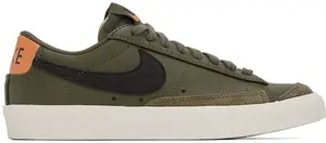 Nike Nike Green Blazer '77 Low Sneakers - Medium Olive/velvet