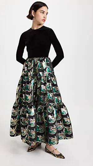 La DoubleJ Big Dress Spritz Verde