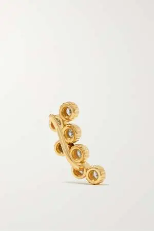 VILTIER Clique 18-karat Diamond Single Earring