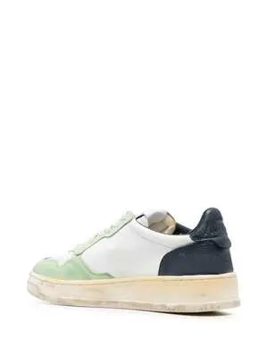 AUTRY Medalist Color-block Sneakers - White