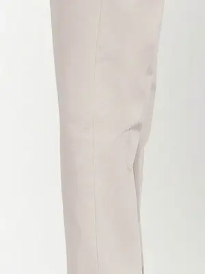 FERRAGAMO Cotton Chino Trousers - Neutrals