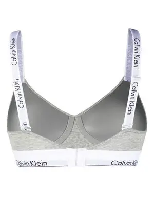Calvin Klein Logo-trim T-shirt Bra