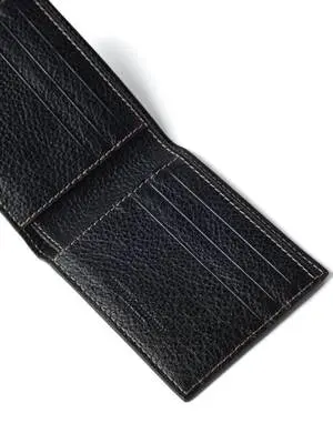 Brunello Cucinelli Bi-fold Leather Wallet
