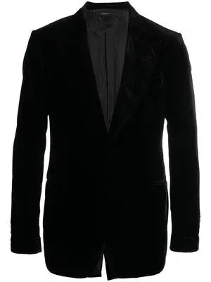 TOM FORD Single-breasted Velvet Blazer