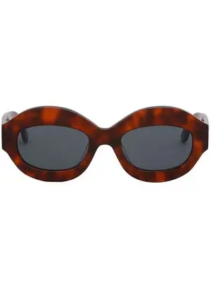Marni Round-frame Sunglasses - Brown