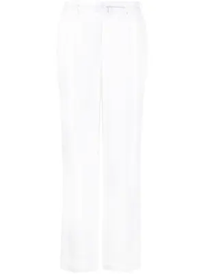 Ralph Lauren Stamford Linen Pleated Trousers
