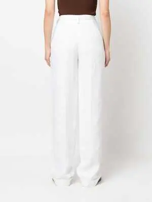 Ralph Lauren Stamford Linen Pleated Trousers