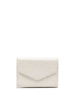 MAISON MARGIELA Four-stitch Leather Bi-fold Wallet - Neutrals
