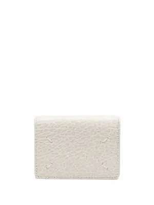 MAISON MARGIELA Four-stitch Leather Wallet - Neutrals