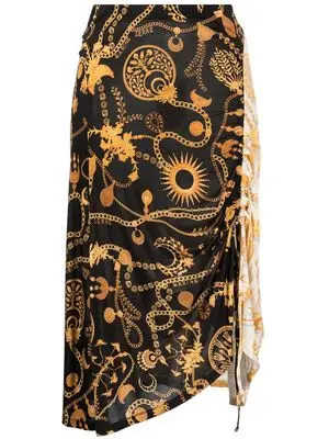 Marine Serre Printed Skirts