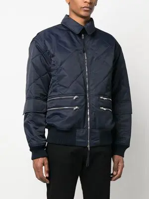 Helmut Lang Diamond-quilted Jacket