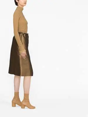 MAISON MARGIELA Moiré-effect A-line Skirt