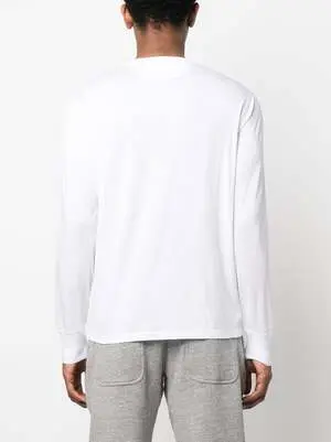 TOM FORD Round-neck Long-sleeve T-shirt - White