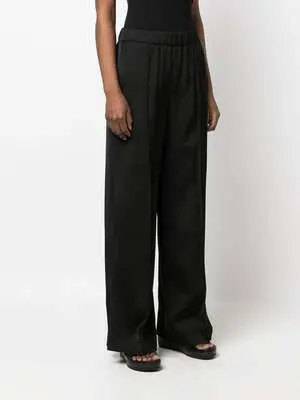 JIL SANDER Pressed-crease Palazzo Pants - Black