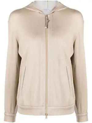 Brunello Cucinelli Two-pocket Zip-up Hoodie
