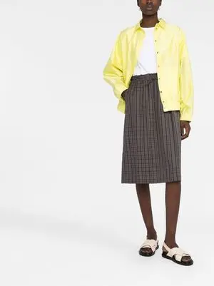Fabiana Filippi Checked Knee-length Skirt