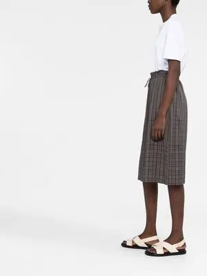 Fabiana Filippi Checked Knee-length Skirt