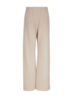 Vince High-waist Wide-leg Trousers - Neutrals