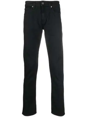 Calvin Klein Slim-fit Mid-rise Jeans - Black