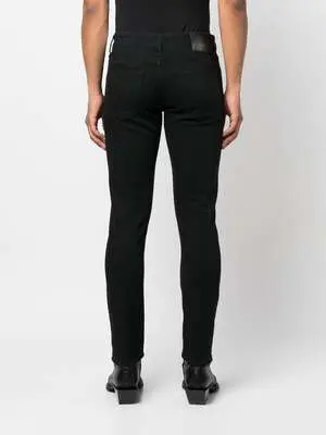 Calvin Klein Slim-fit Mid-rise Jeans - Black