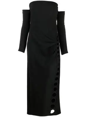 Cult Gaia Off-shoulder Midi Dress