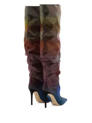 GIUSEPPE ZANOTTI 105mm Gz Gala Caleido Knee-high Boots