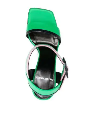 Pierre Hardy 100mm Block Heel Sandals