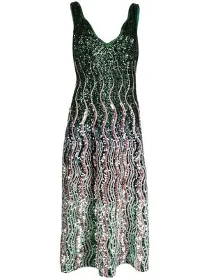 MARY KATRANTZOU Sequin Detailing Dress